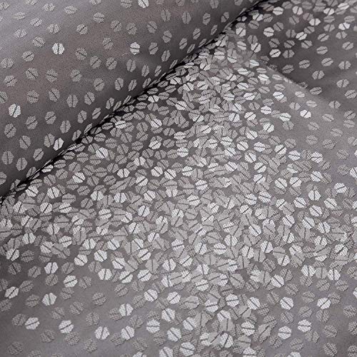 Madison Park Quinn 6 Piece Duvet Cover Set, Grey, Full/Queen, (90"x90") (MP12-1771)