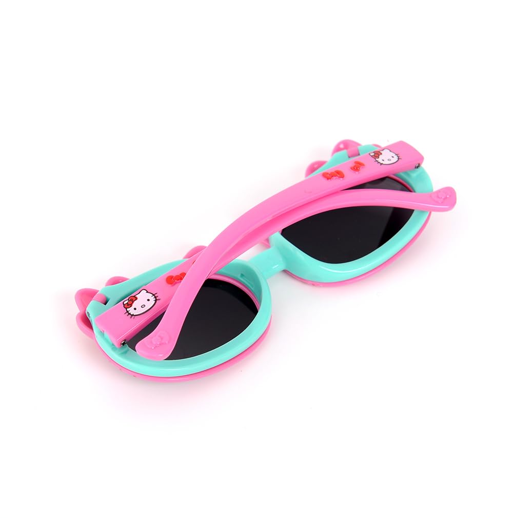VNSPORT Kitty Cat Polarized UV Protection Sunglasses for Girls, Birthday Gift for Hello, Kitty Fans