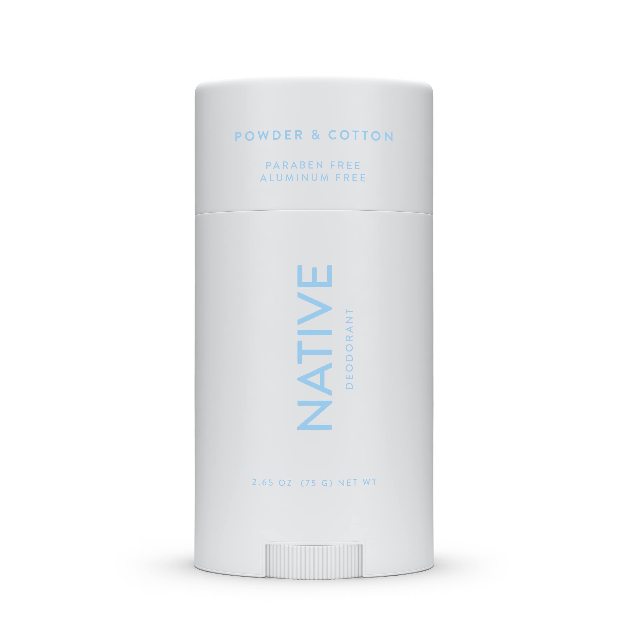 Native Deodorant Contains Naturally Derived Ingredients, 72 Hour Odor Control | Deodorant for Women and Men, Aluminum Free with Baking Soda, Coconut Oil and Shea Butter | Powder & Cotton