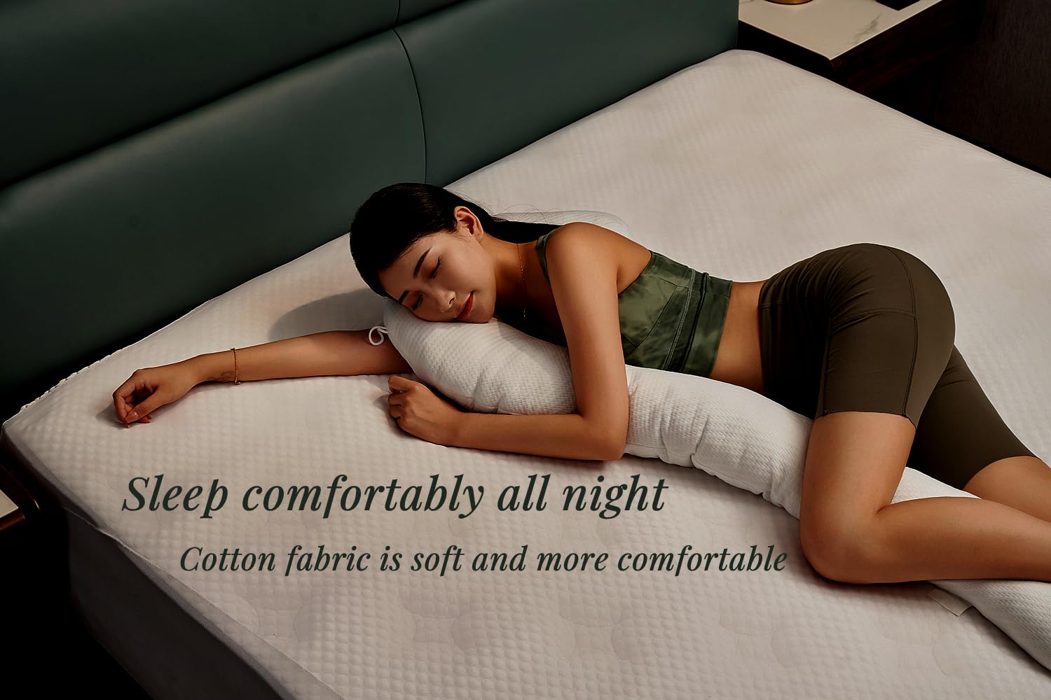 Promithi Swan Body Pillow for Side Sleeper,Multi-Functional U-Shaped Support Side Sleeping Pillow for Adults, Maternity,Full Body Pillow,Pregnancy Body Hug Pillow