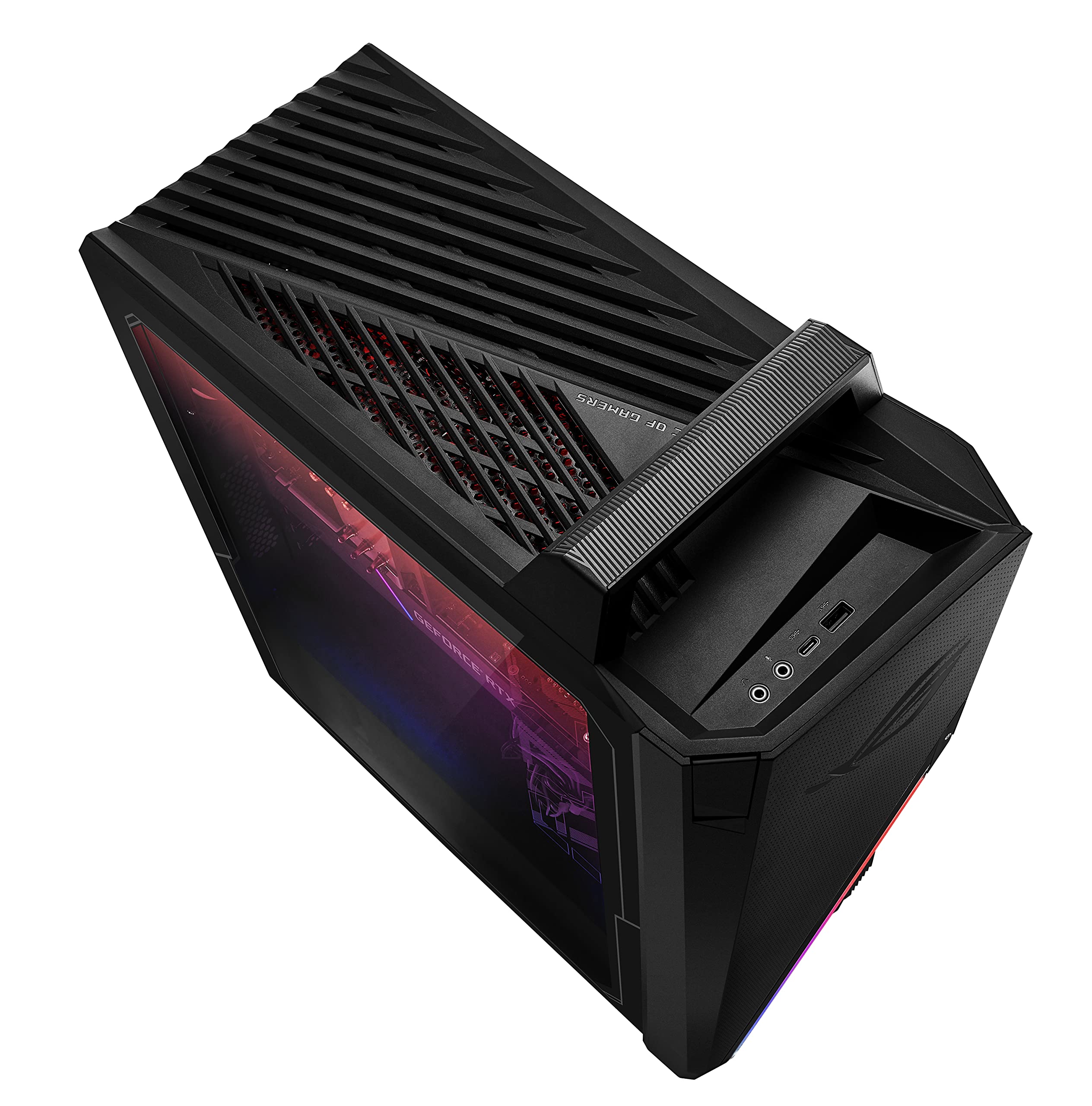ROG Strix GA15DK Gaming Desktop PC, AMD Ryzen 7 5800X, GeForce RTX 3070, 16GB DDR4 RAM, 512GB SSD + 1TB HDD, Wi-Fi 5, Windows 10 Home, GA15DK-AS776