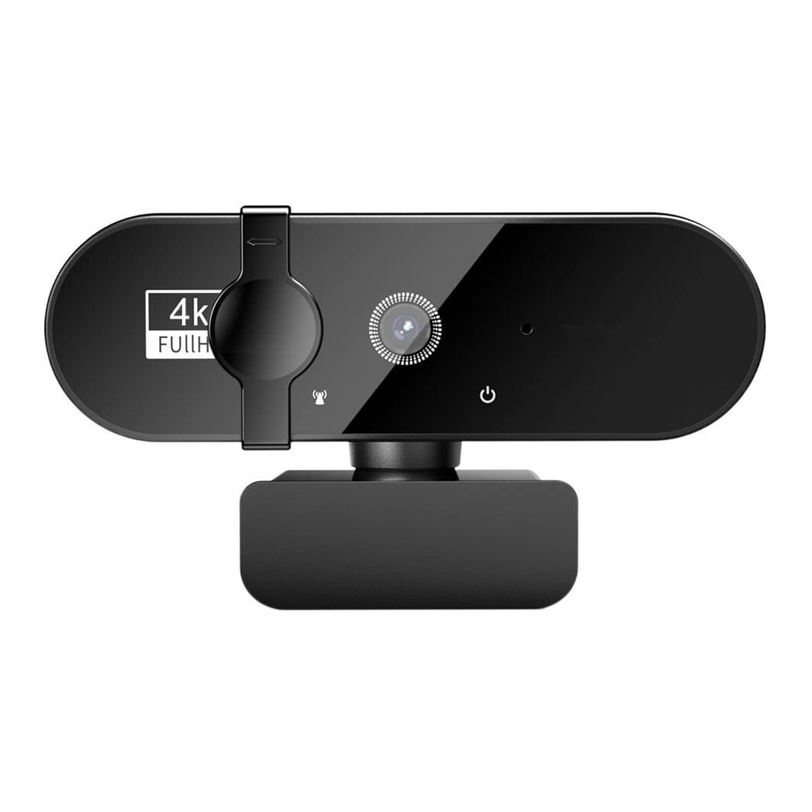 ZAUNCO Webcam Webcam 4K2K Mini Webcam Full HD Webcam with Microphone 15-30fps USB Webcam Computer Laptop Video Shooting Camera Gaming Webcam (Color : 4K, Size : X)