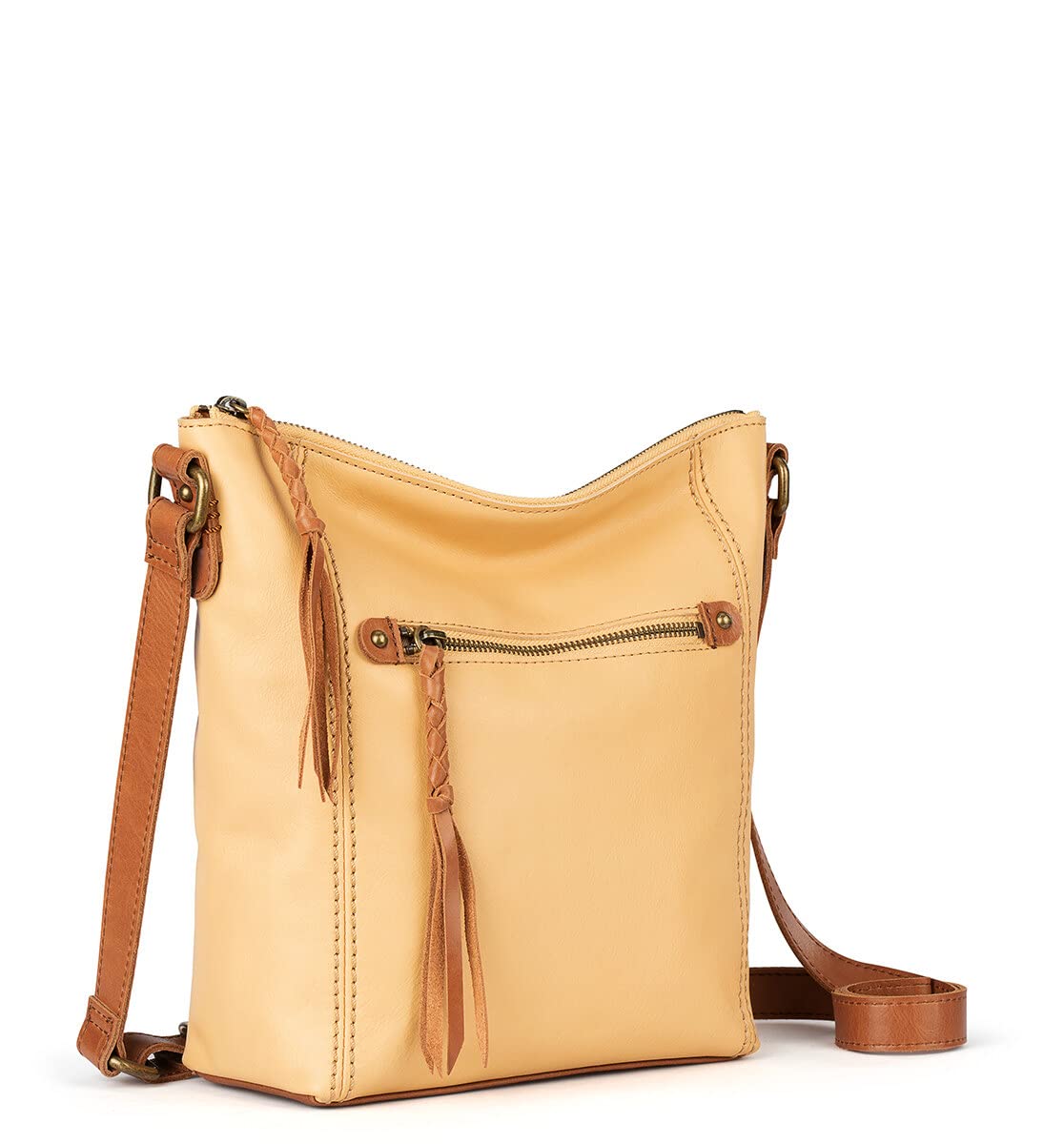 The Sak Ashland Crossbody Bag in Leather, Juniper