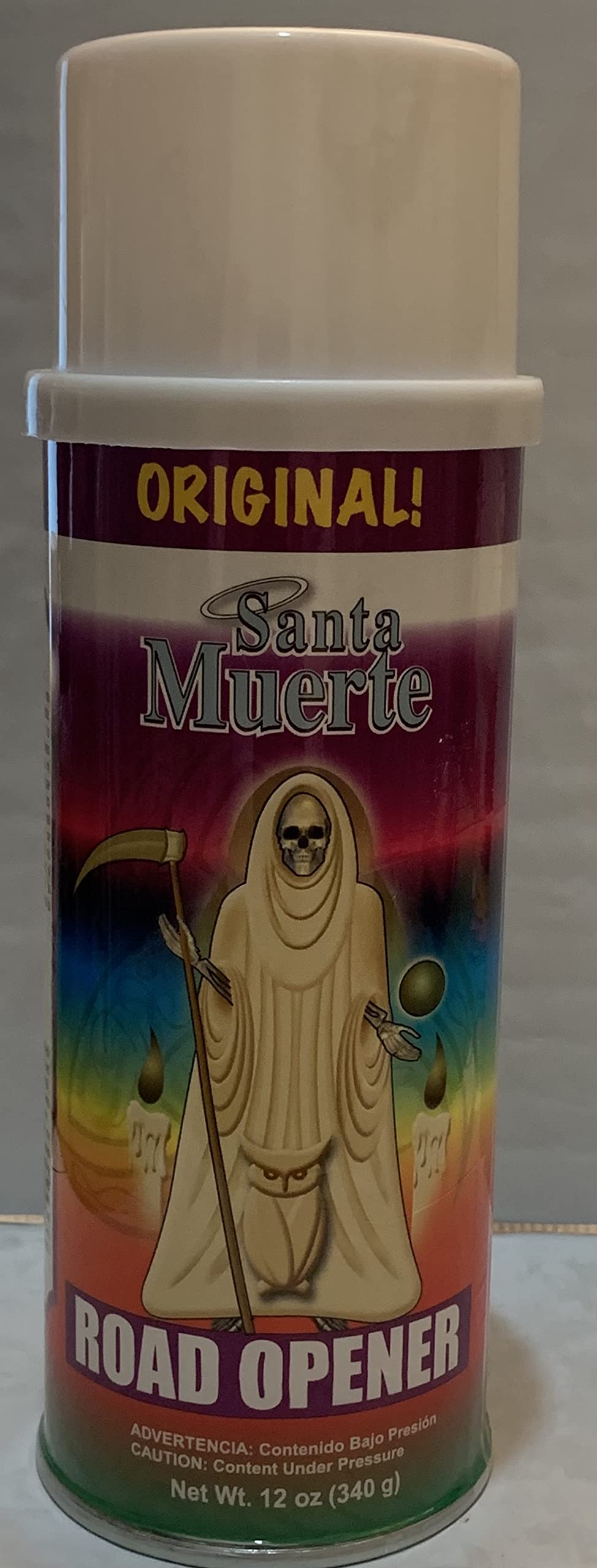 Spray Esotérico SANTA MUERTE - ABRE CAMINO(ROAD OPENER) Producto Esotérico, white, Medium