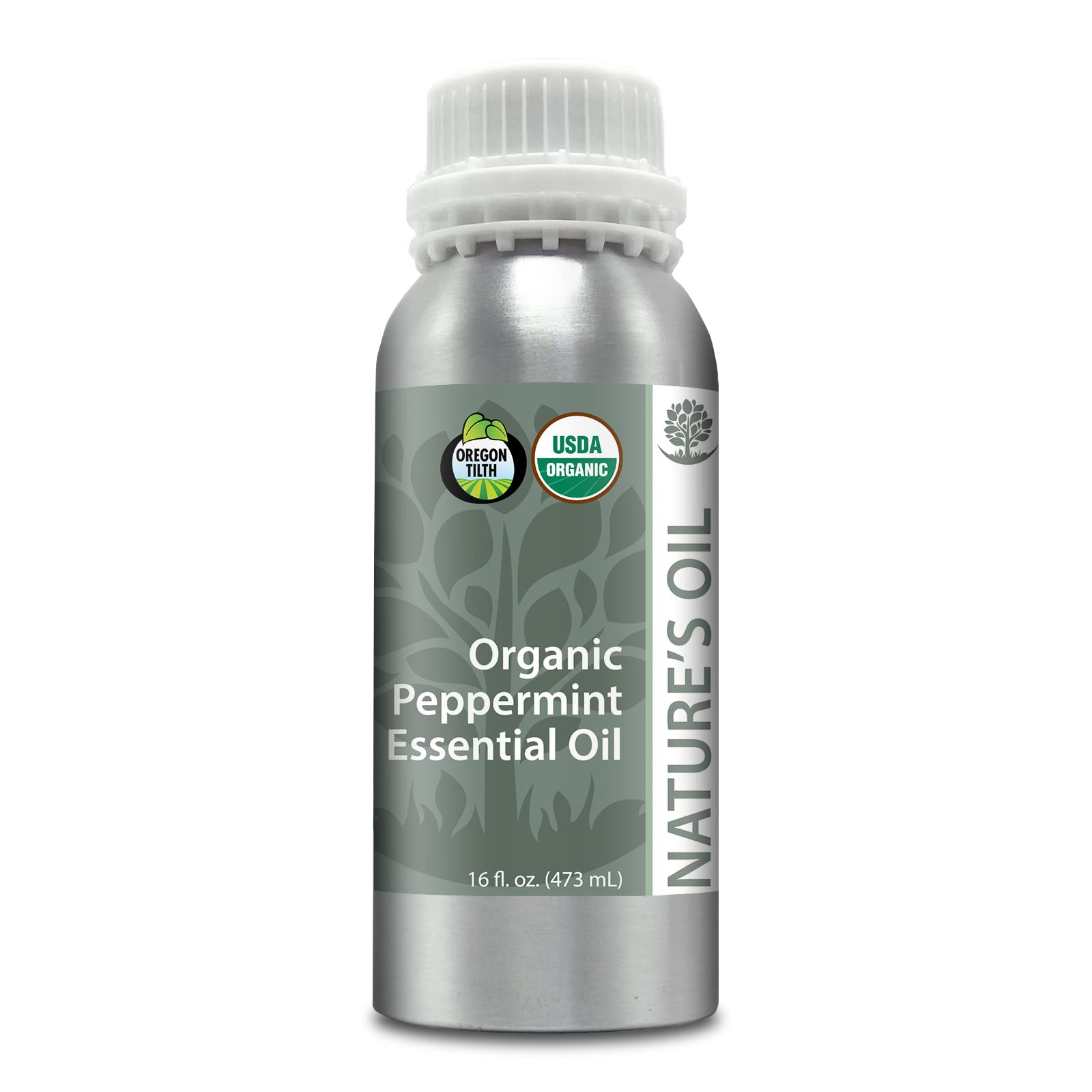 Nature's Oil Peppermint Organic Essential Oil, 1Lb