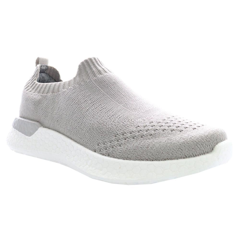 Propét Women's B10 Unite Slipon Sneakers, Grey, 12 Medium US
