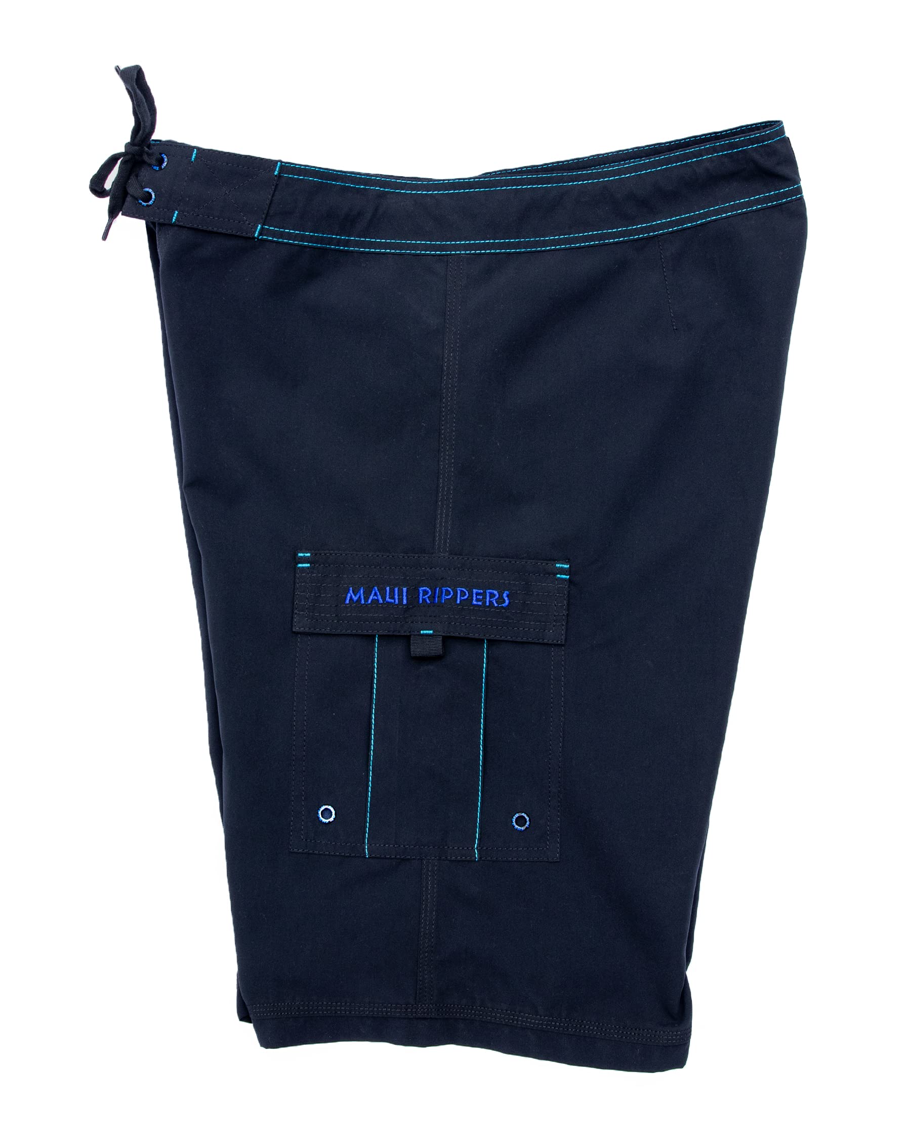 Maui Rippers Men's 22" Mahi Fisherman Short, Black (36)