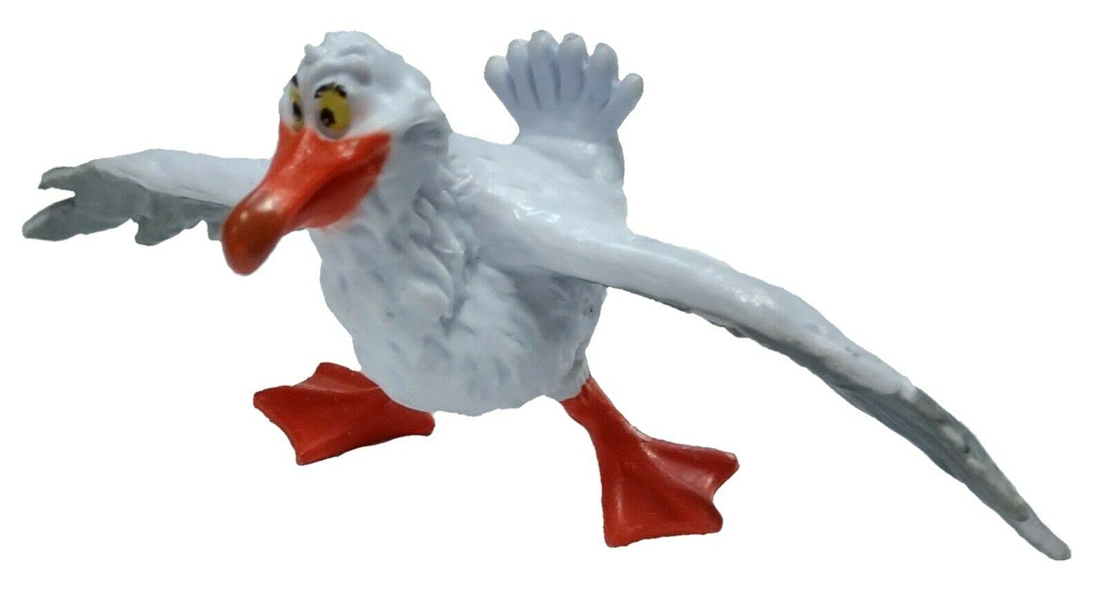 Little Mermaid 2.5" Scuttle Seagull Ornament Figure Figurine Charm PVC Ariel New