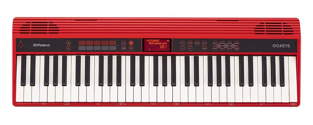 Roland GO:KEYS 61-key Bluetooth Keyboard + RockJam Xfinity Keyboard Stand