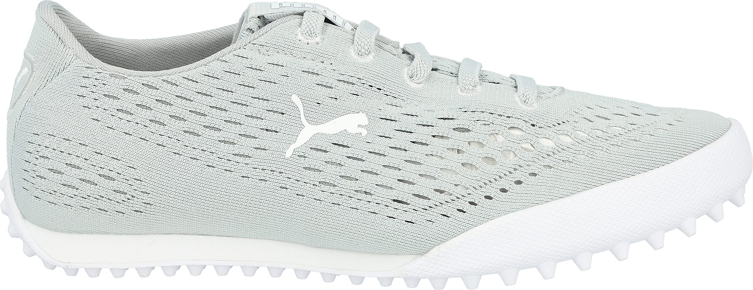 PUMA Women's Monolite Fusion Slip-On Golf Shoe, High-Rise White, 7.5