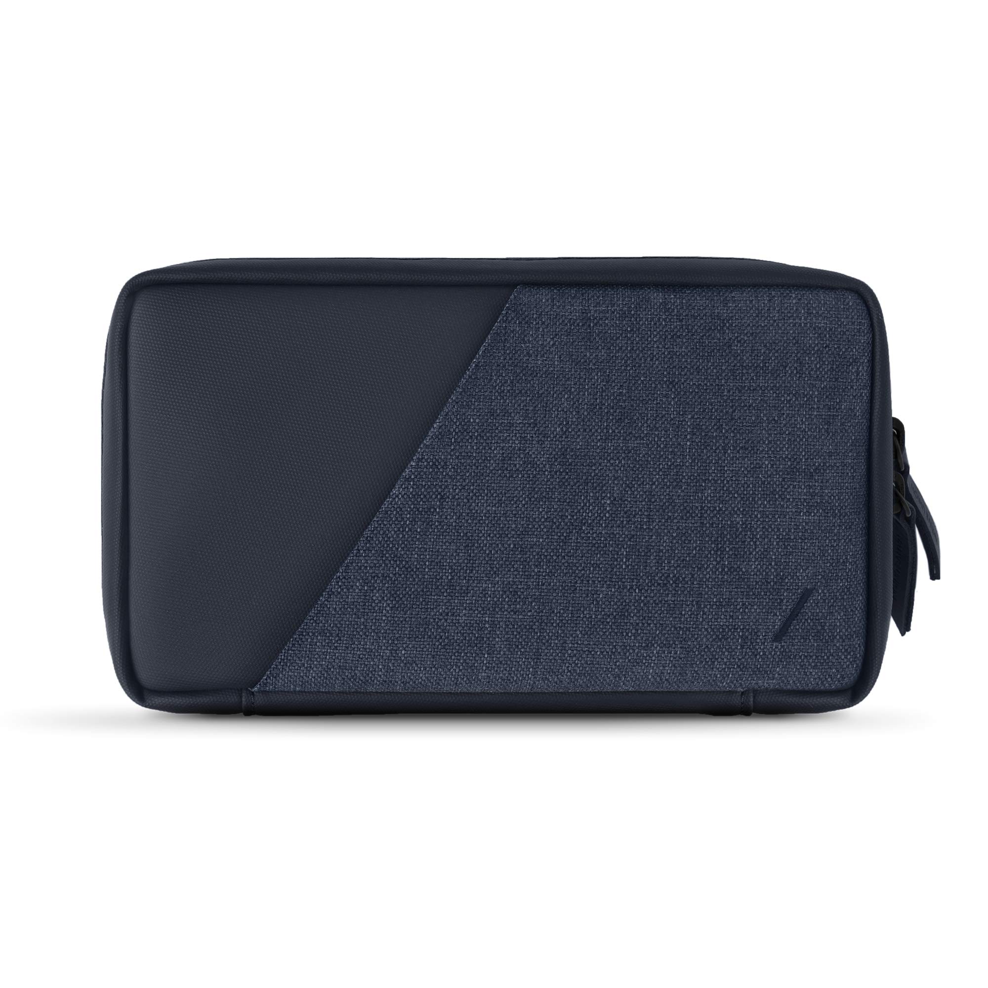 Native Union Stow Organizer – Premium Travel Tech Kit Crafted with Durable Canvas – Keep Essentials Organized with Flexible Storage & Quick-Access Pocket for Cables, Chargers, SIM Card & More (Indigo)