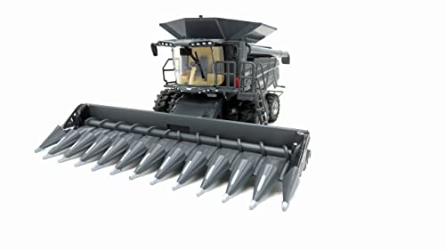 Spec Cast SpecCast Fendt Ideal 9 Combine Dual Wheels with Both Grain and Corn Heads SCT911 Gray