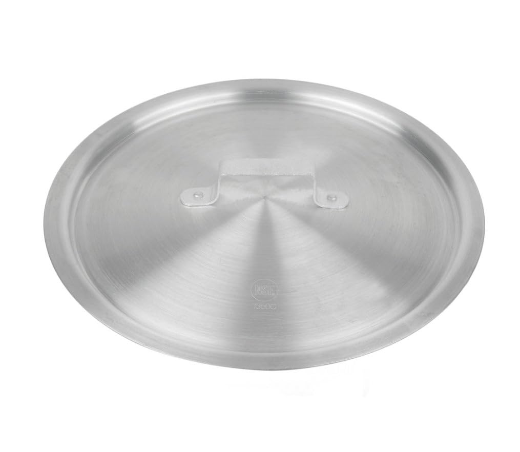 Soro Essentials- 10 qt. Aluminum Tapered Sauce Pan Lid 1.5 mm Thickness- Multipurpose Cooking Sauce Pan Cover for Boiling Soup Sauce Pan Lid Cookware for Home Restaurant Kitchen
