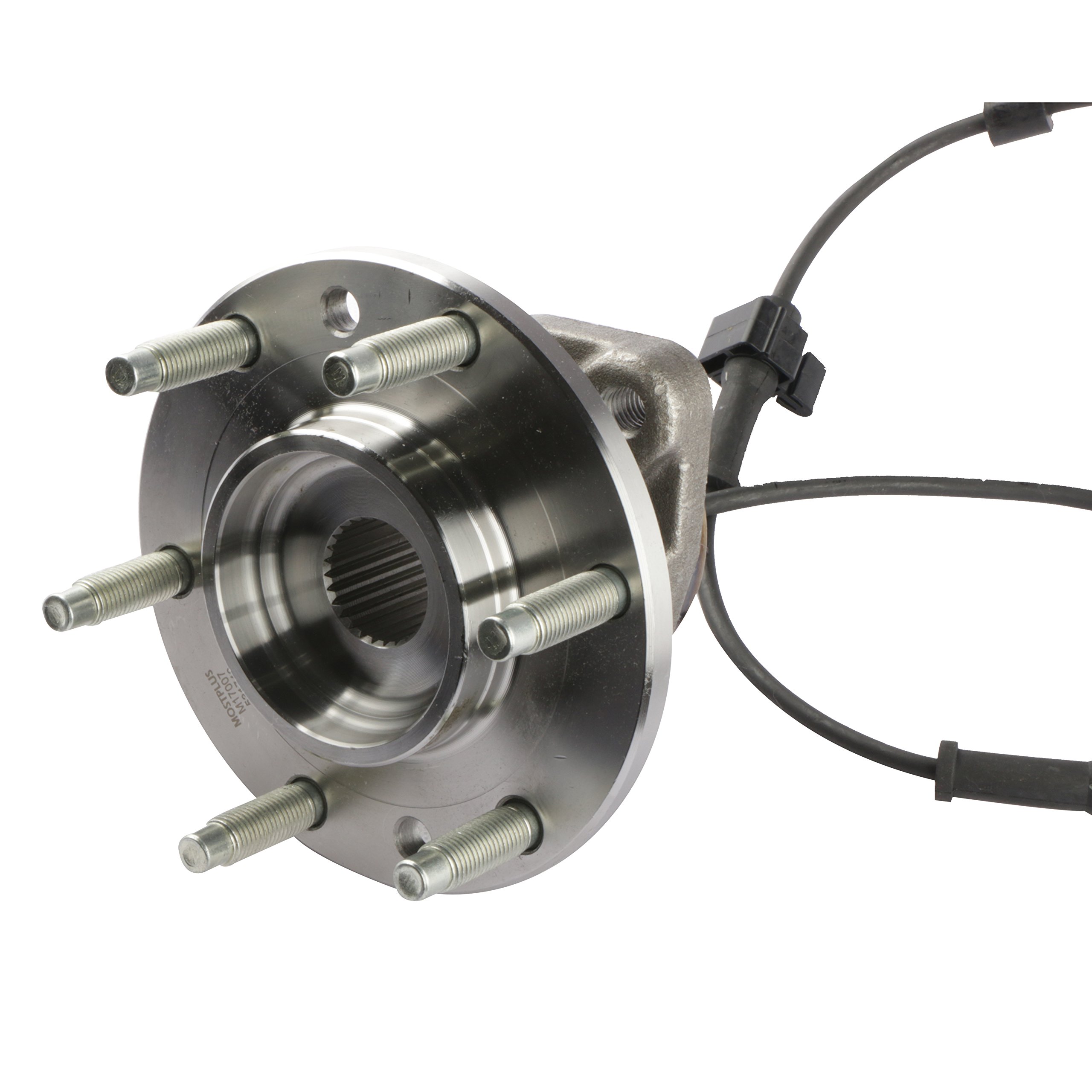 MOSTPLUS Wheel Bearing Hub Front Wheel Hub and Bearing Assembly 513188X2 Compatible for Ascender, Bravada, Envoy, Rainer, Trailblazer With ABS 6 Lug (Set of 2)