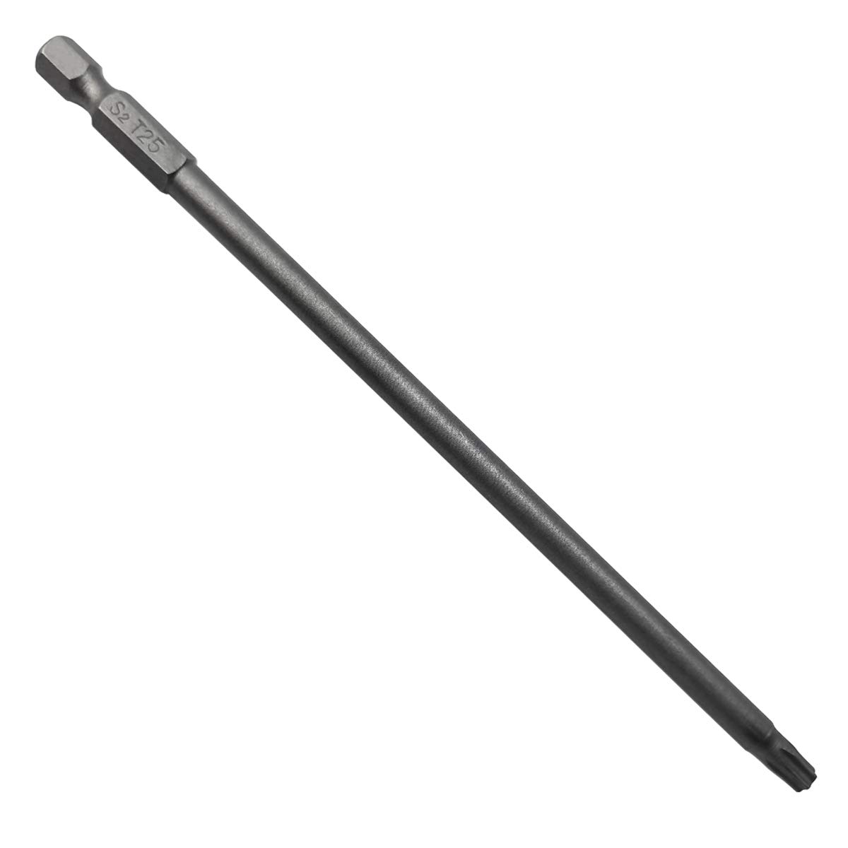 YDLQWCZ Long Torx Security Screwdriver Bit Sets 6 Inch Length T8 T10 T15 T20 T25 T27 T30 T40 S2 Steel Torx Security Head Drill Screw Driver Drill Set (8Pcs Torx Head (150mm)
