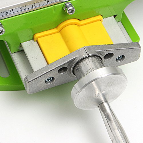 YEEZUGO Multifunction Worktable Milling Working Table Milling Machine Compound Drilling Slide Table For Bench Drill(Medium-Sized)