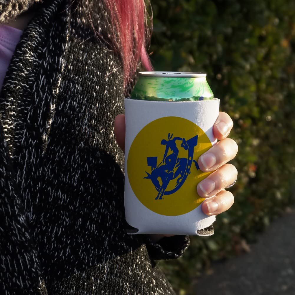 Southern Arkansas University Secondary Logo Can Cooler - Drink Sleeve Hugger Collapsible Insulator - Beverage Insulated Holder