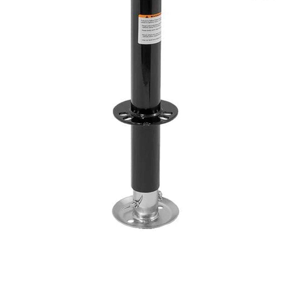 NBJINGYI Adjustable Drop Leg for Trailer Jack Stand Extension Drop Leg with 1.75 inch ID for Jacks Foot Jack Camper Accessories
