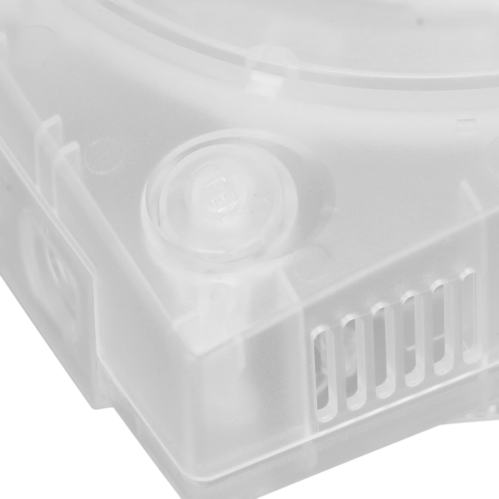 Translucent Plastic Case Shock Absorption Full Protection Heavy Duty Plastic Shell Easy to Remove for Dreamcast DC