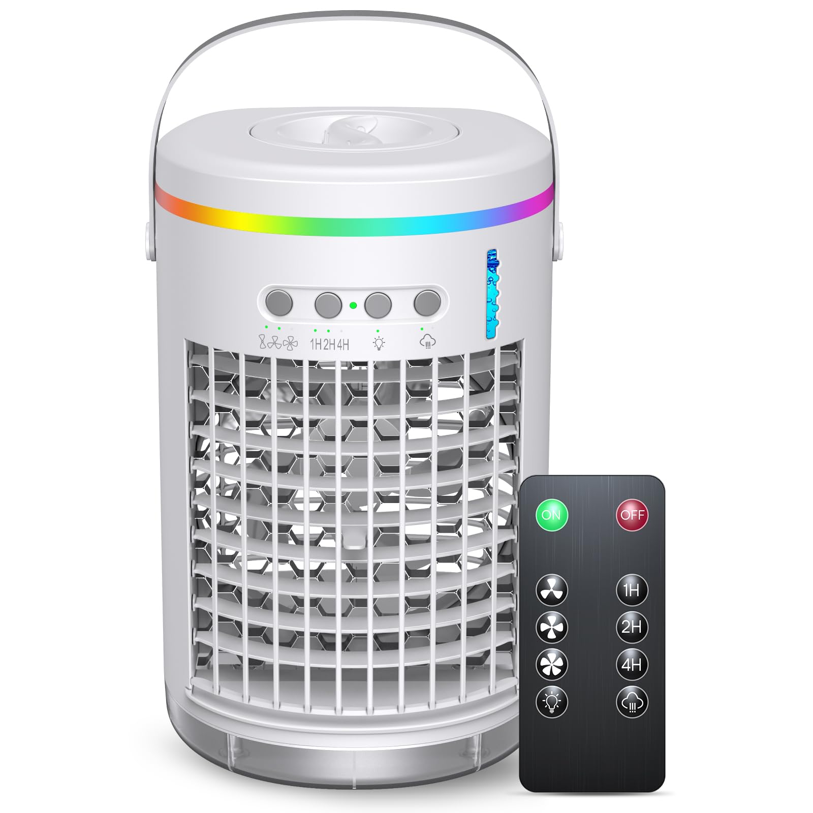 Vosaf Portable Air Conditioners With Remote, Clear, BK20PLUS