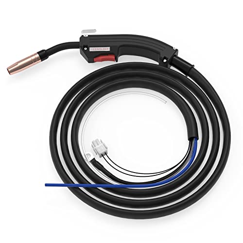 YESWELDER 8-ft 100A for Clarke 130EN 180EN Welder Complete Replacement Mig Welding Gun Parts Torch Stinger
