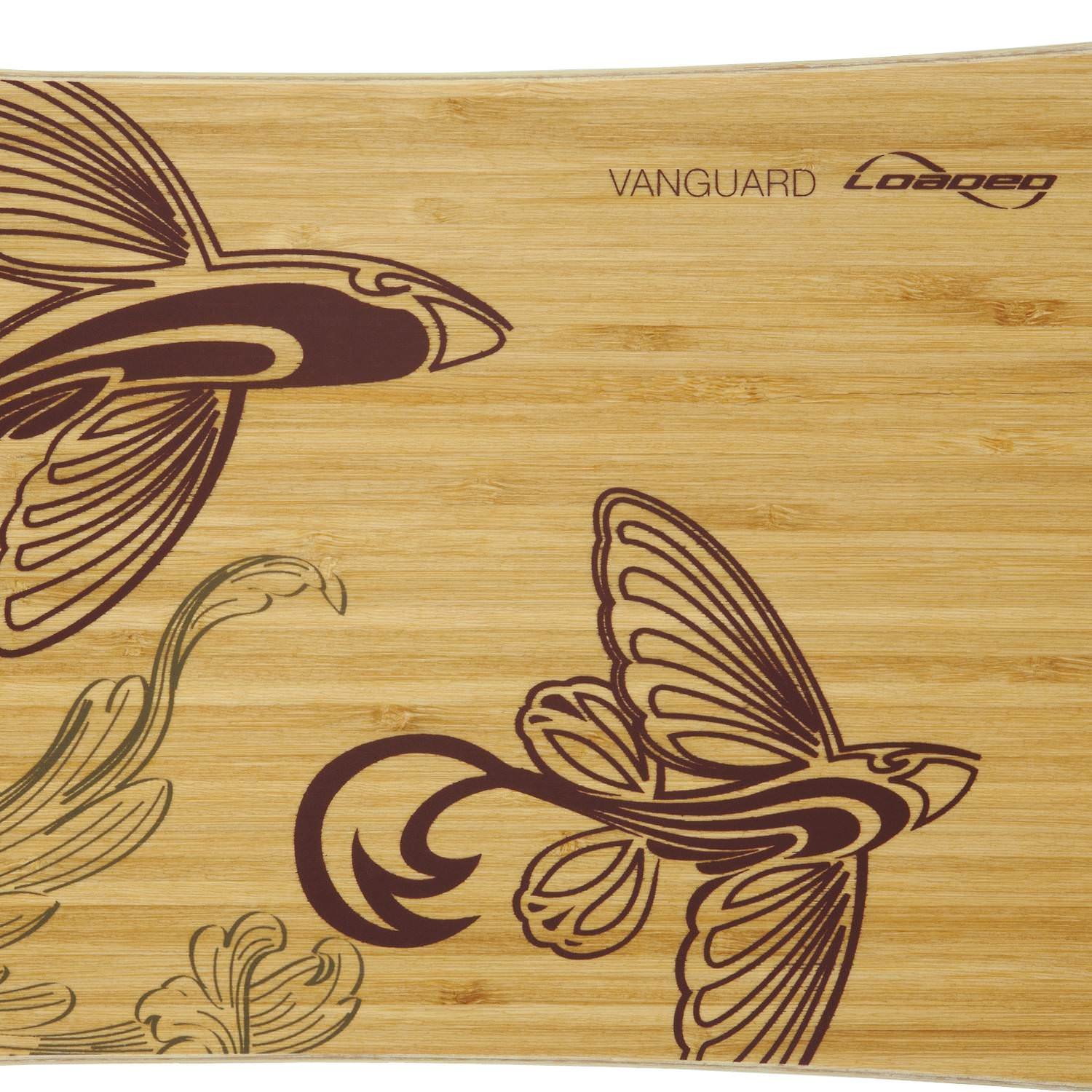 Loaded Boards Vanguard Bamboo Longboard Skateboard Deck (Flex 1)