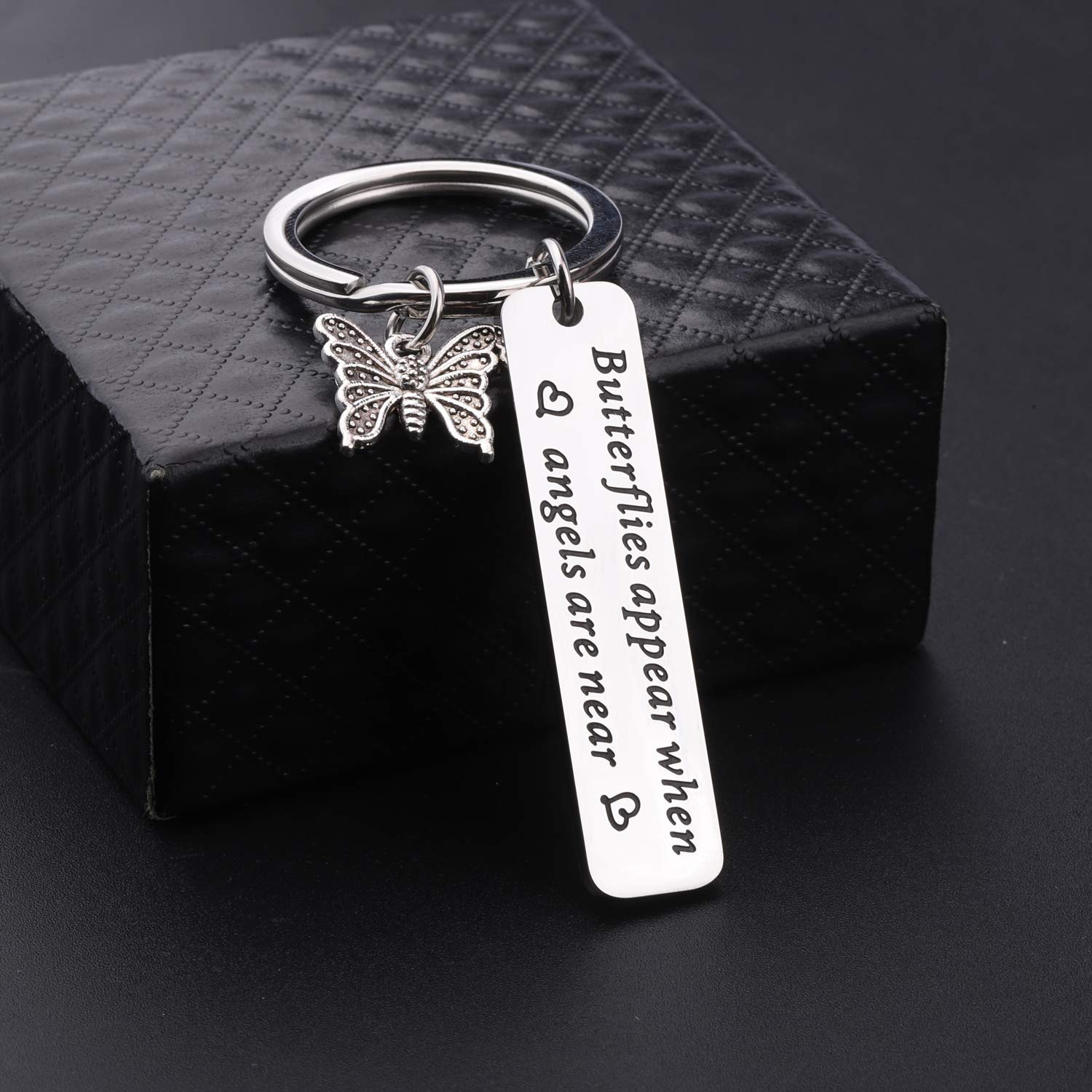 MAOFAED Butterfly Gift Butterfly Memorial Gift Butterfly Lover Gift Butterflies Appear When Angels are Near