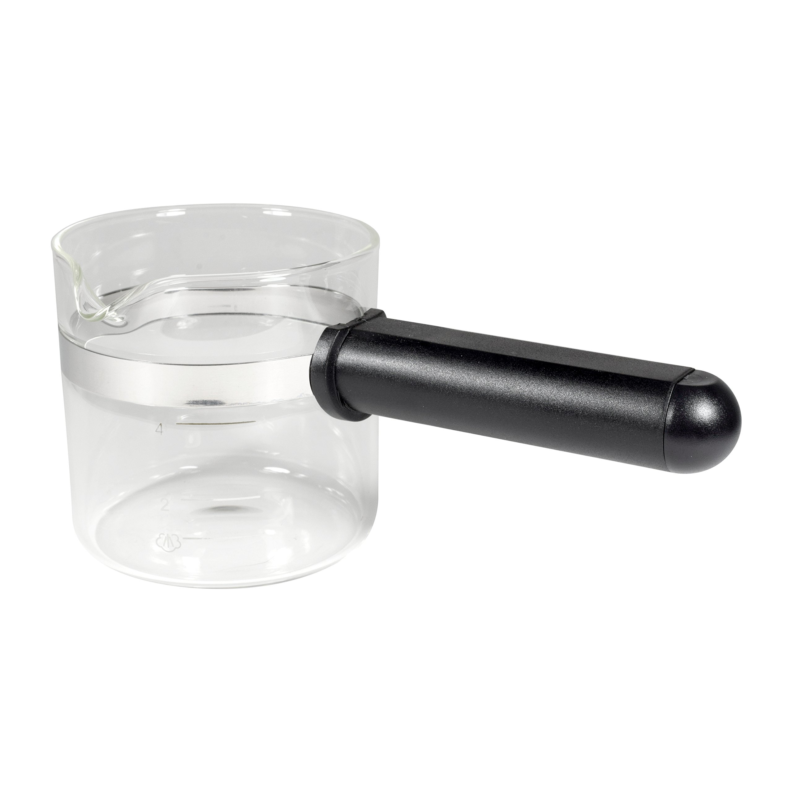 Univen Espresso Coffee Carafe Glass 4 Cup Universal fits Mr. Coffee, Krups, Salton, DeLonghi, etc.
