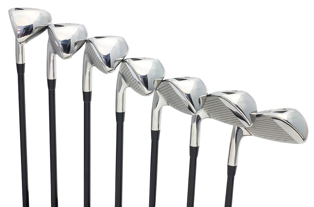 Men’s Majek MX4 Hybrid Iron Set, which Includes: #4, 5, 6, 7, 8, 9, PW Senior Flex Right Handed Utility “A” Flex Clubs