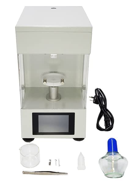 VTSYIQI Fully Automatic Surface Tensiometer Liquid Interfacial Tension Meter Tester With Platinum Ring Platinum Board Method Range 0 to 1000mN/m For Ink Printing Ink Oil Paint Cleaning Agent Industry