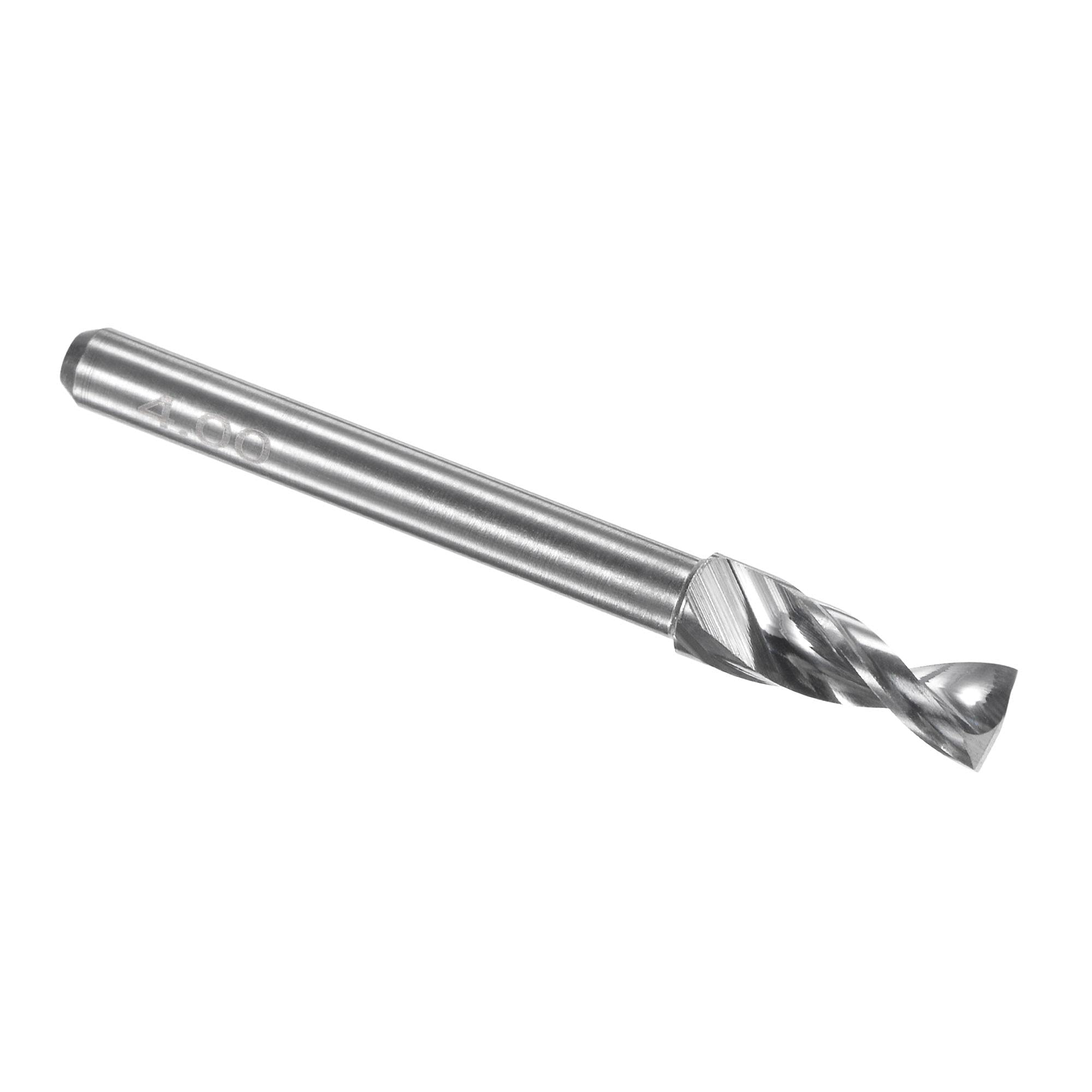 uxcell PCB Drill Bits 4mm Tungsten Carbide Spiral Flute Jewelry CNC Engraving Print Circuit Board Micro Drill Bits 1/8" Shank