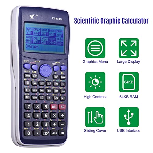 MengK Multi-Functional Scientific Graphic Calculator