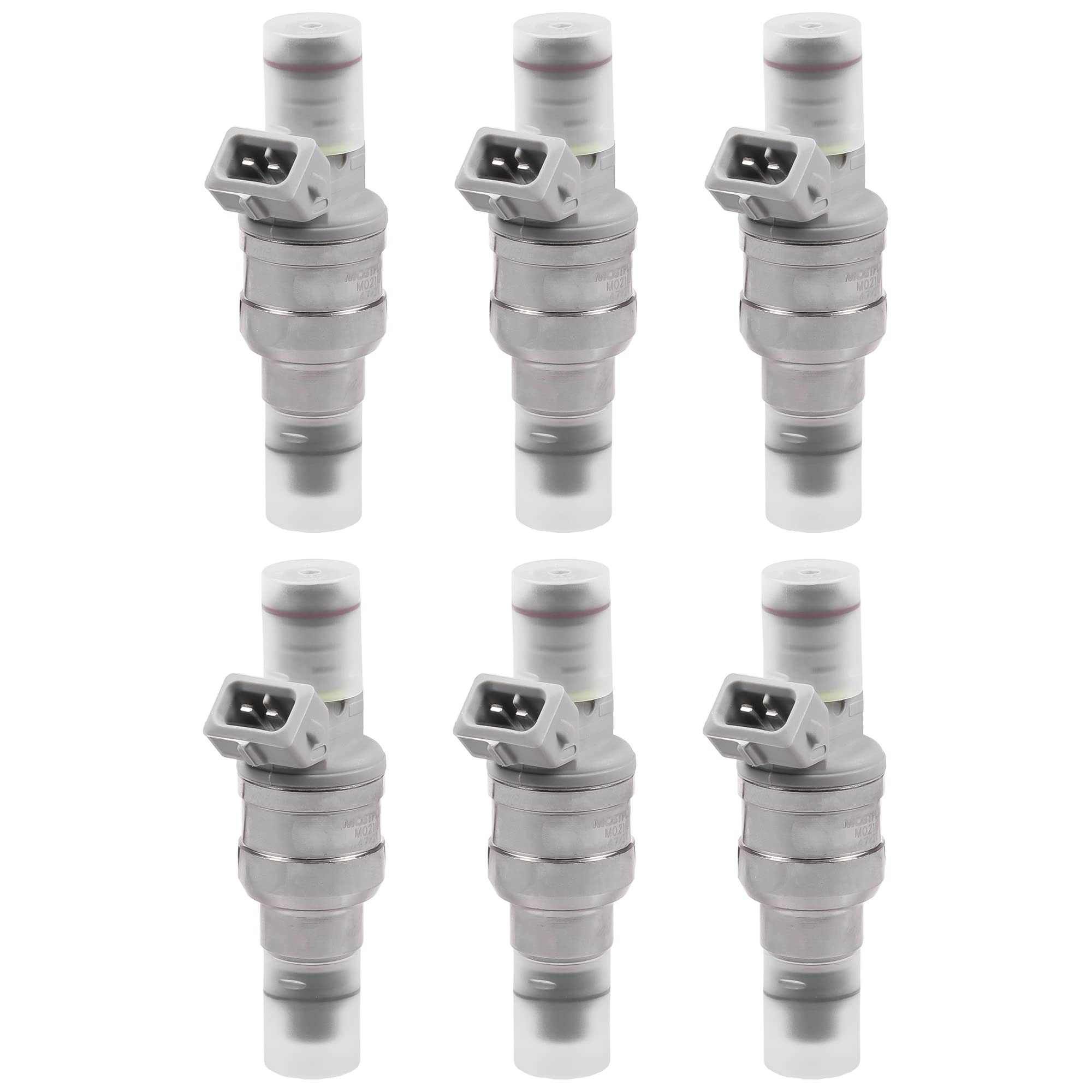 MOSTPLUS Fuel Injectors Compatible with Ford 6 Cyl 3.8L 4.9L F1ZE-B4C F1ZZ9F593B (Set of 6)