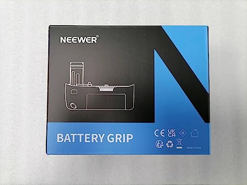 NEEWER Vertical Battery Grip Replacement for VG-C4EM with Two NP-FZ100 Batteries & Charger Kit, Compatible with Sony A7R V A7R IV A9 II A7 IV A7S III A1, BG A7IV