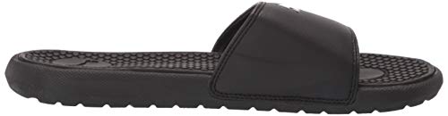 PUMA womens Cool Cat Sport Slide Sandal, Black, 8 US