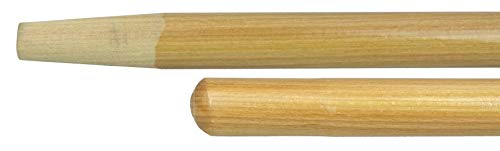 WEILER 44573 54" Hardwood Handle, Tapered Wood Tip, 1-1/8" Diameter, Made in The USA (Pack of 12)