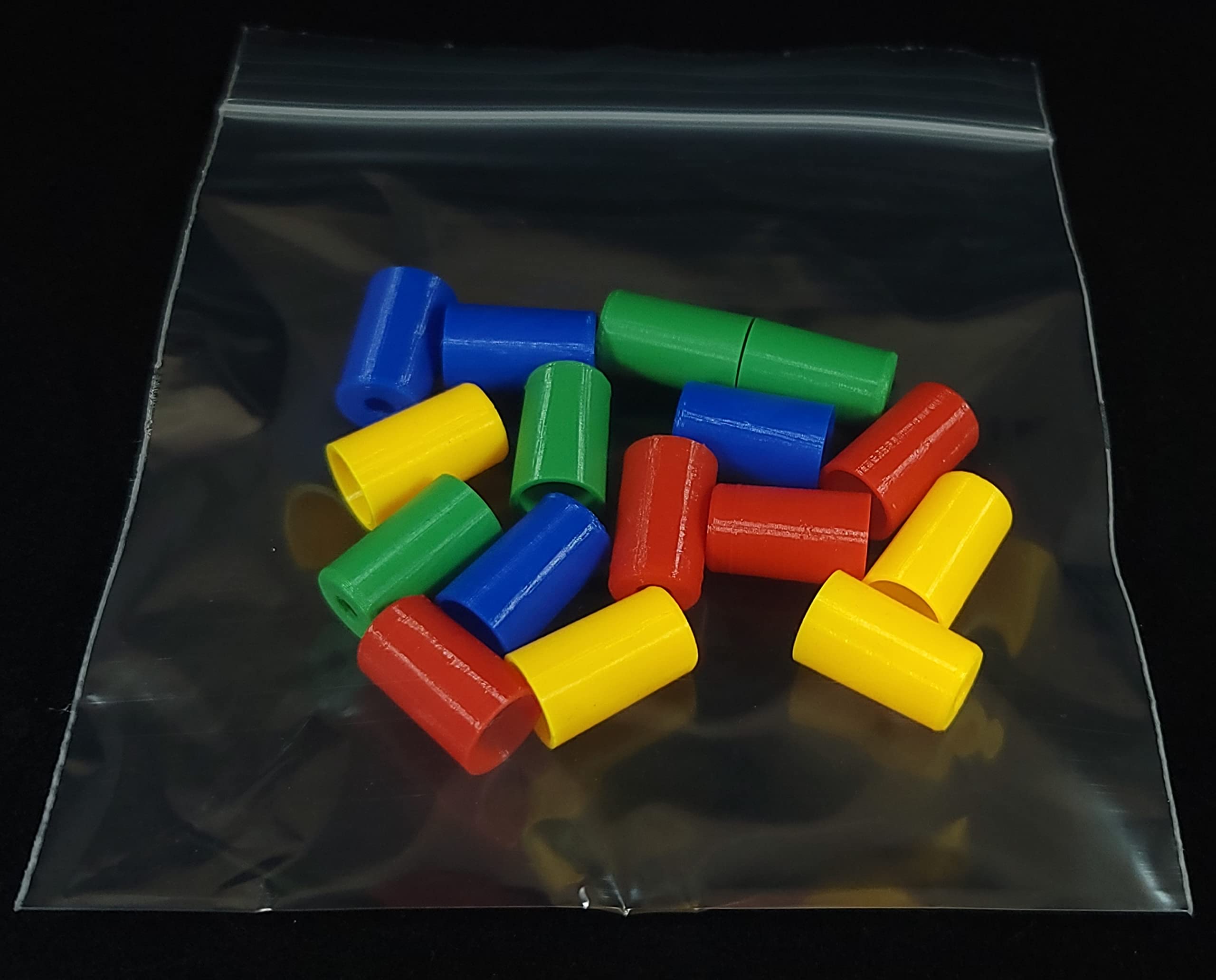 Trouble Board Game Replacement Pieces Parts Movers Pawns Pegs -16 Red Green Blue Yellow