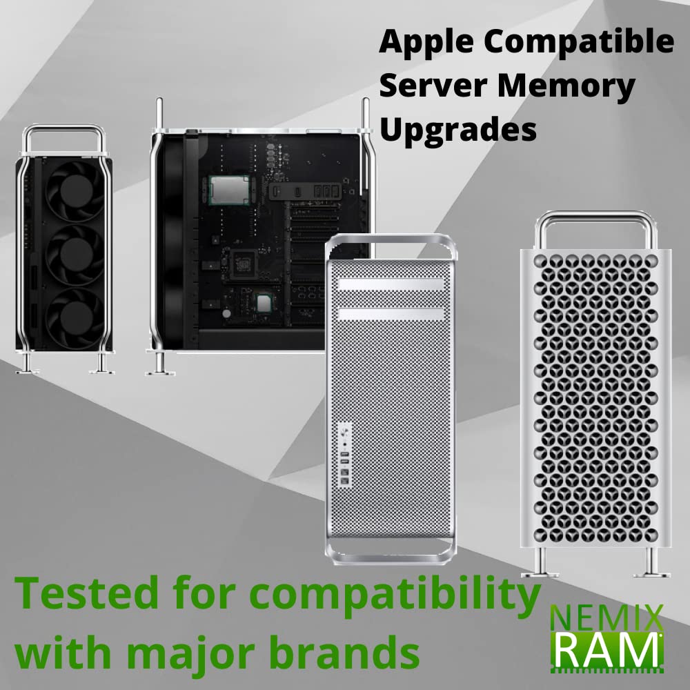 NEMIX RAM 64GB 4X16GB Mac Pro 2013 Compatible Memory DDR3-1866 PC3-14900 Upgrade Kit