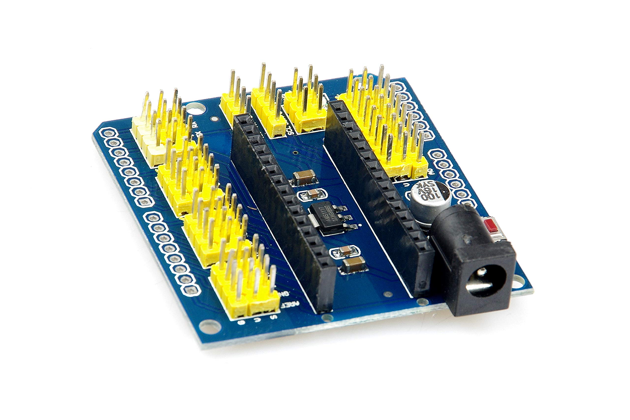 LIVISN 2pcs Nano IO Expansion Sensor Shield Module for Arduino UNO R3 Nano V3.0 Nano Pro Compatible UNO R1 Duemilanove 2009