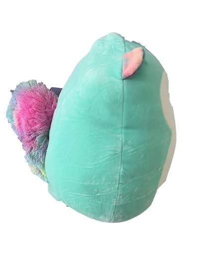 Squishmallows Official Kellytoy 16 Inch Soft Plush Squishy Toy Animals (Serene The Squirrel with tie-dye Tail and Ears)