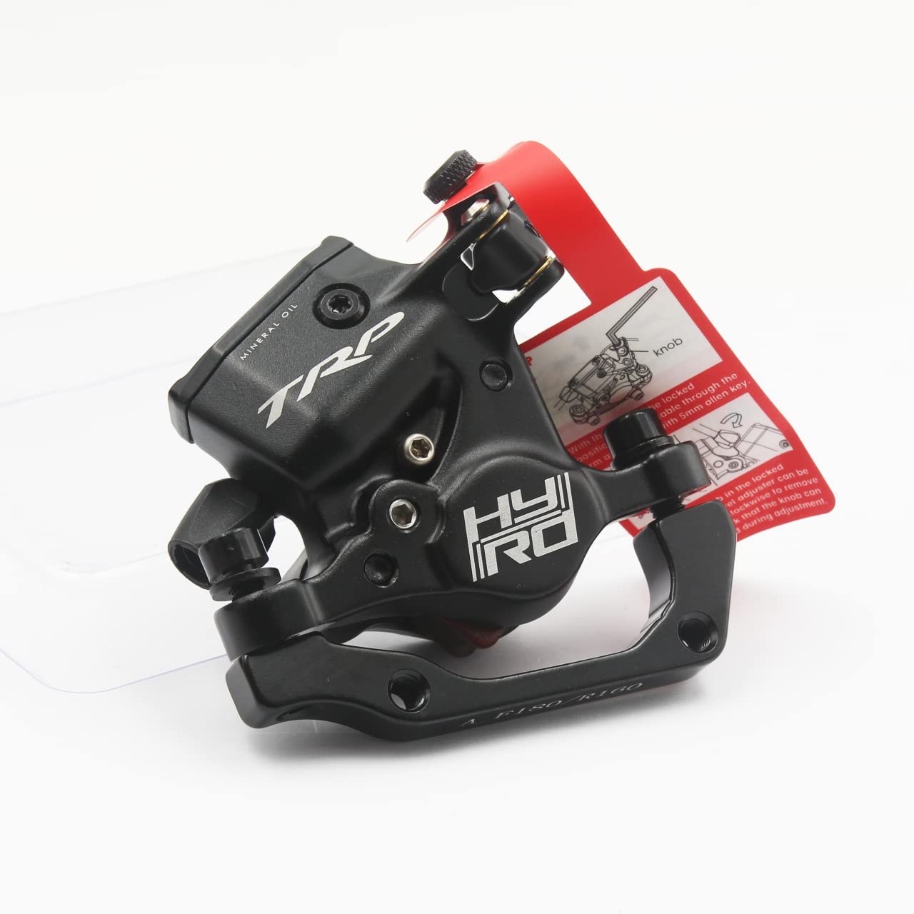 TRP HY/RD CX/Road Bike Post Mount Hydraulic Disc Brake Caliper 160mm Rotor (Front+Rear) with is to PM Adapter