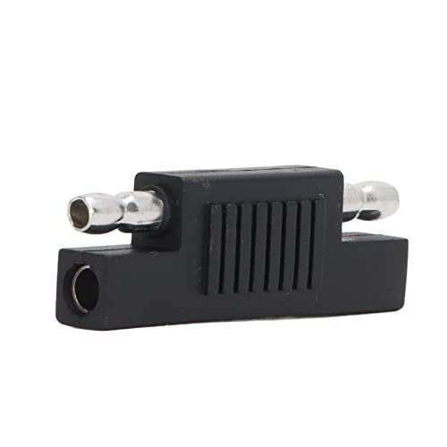 Solar Panel to SAE Adapter Cable 10AWG 0.60m PV Connector Solar Extension Cable with Waterproof Cap for Automobiles, Solar Devices
