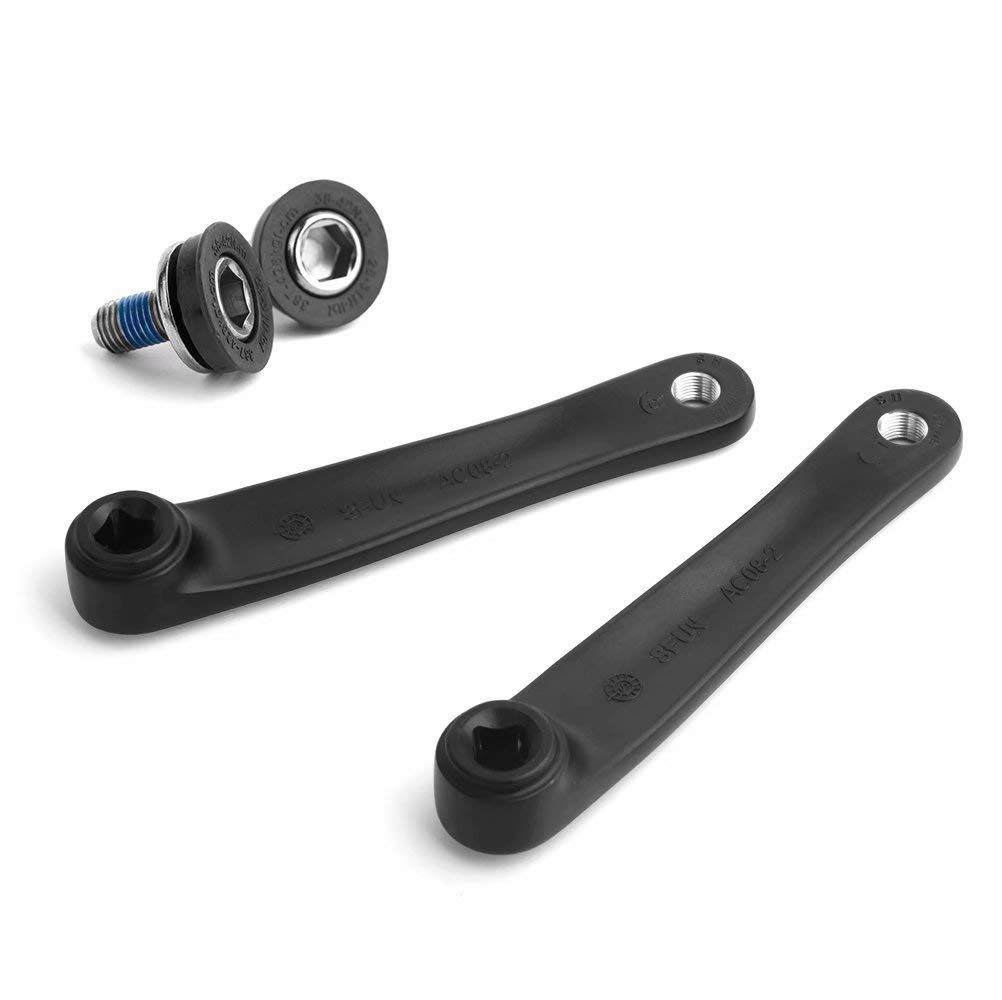 N/K Bafang Crank arm 170mm for BBS01 BBS02 BBSHD Electric Bicycle Conversion Kit Premium Aluminum Alloy crankset Diamond Hole