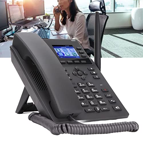 SIP Phone, Business Office 4G WiFi Call Recording Speed Dial VOIP Phone (US Plug)