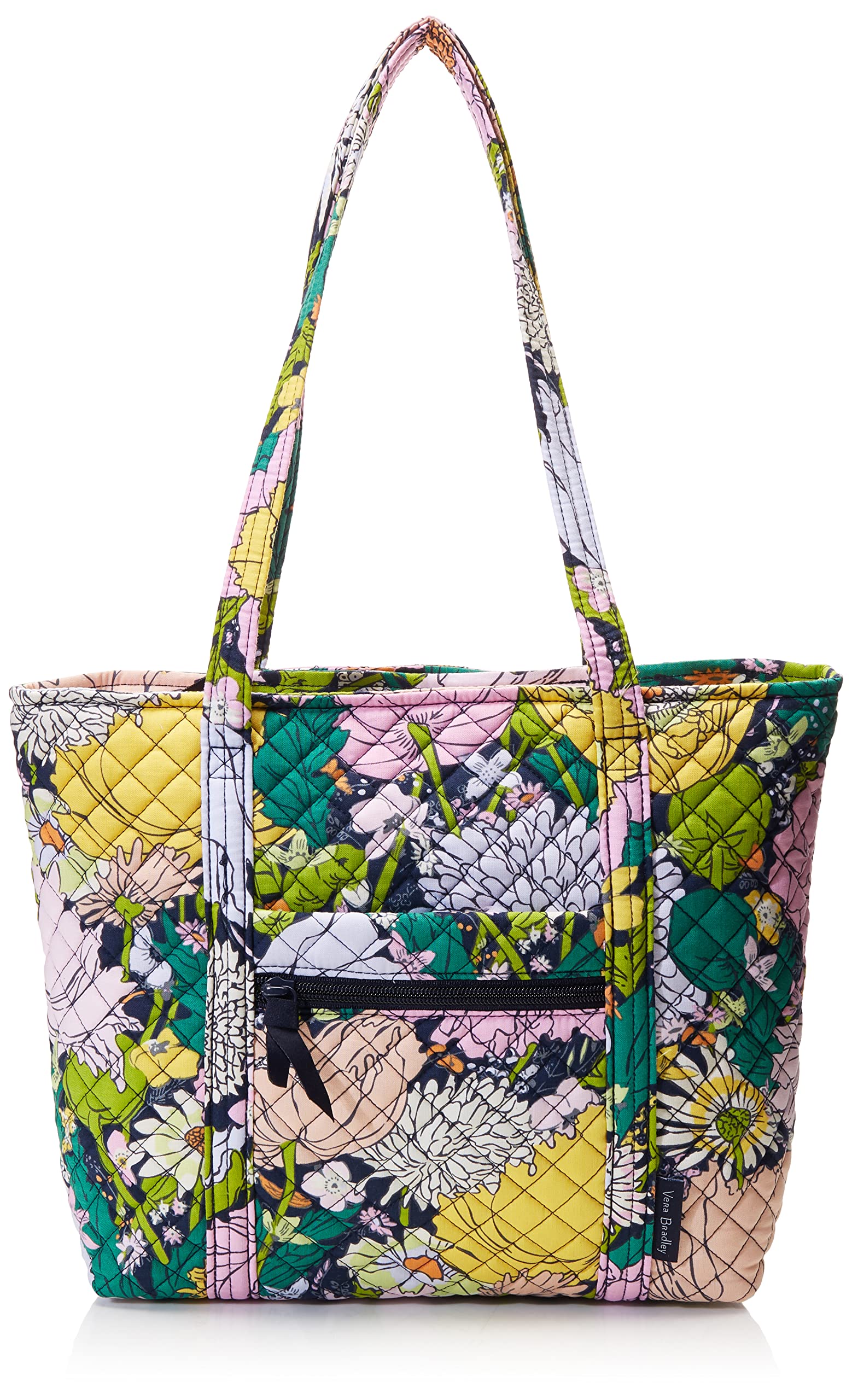 Vera Bradley Small Vera Tote Bag, Turtle Dream-Recycled Cotton