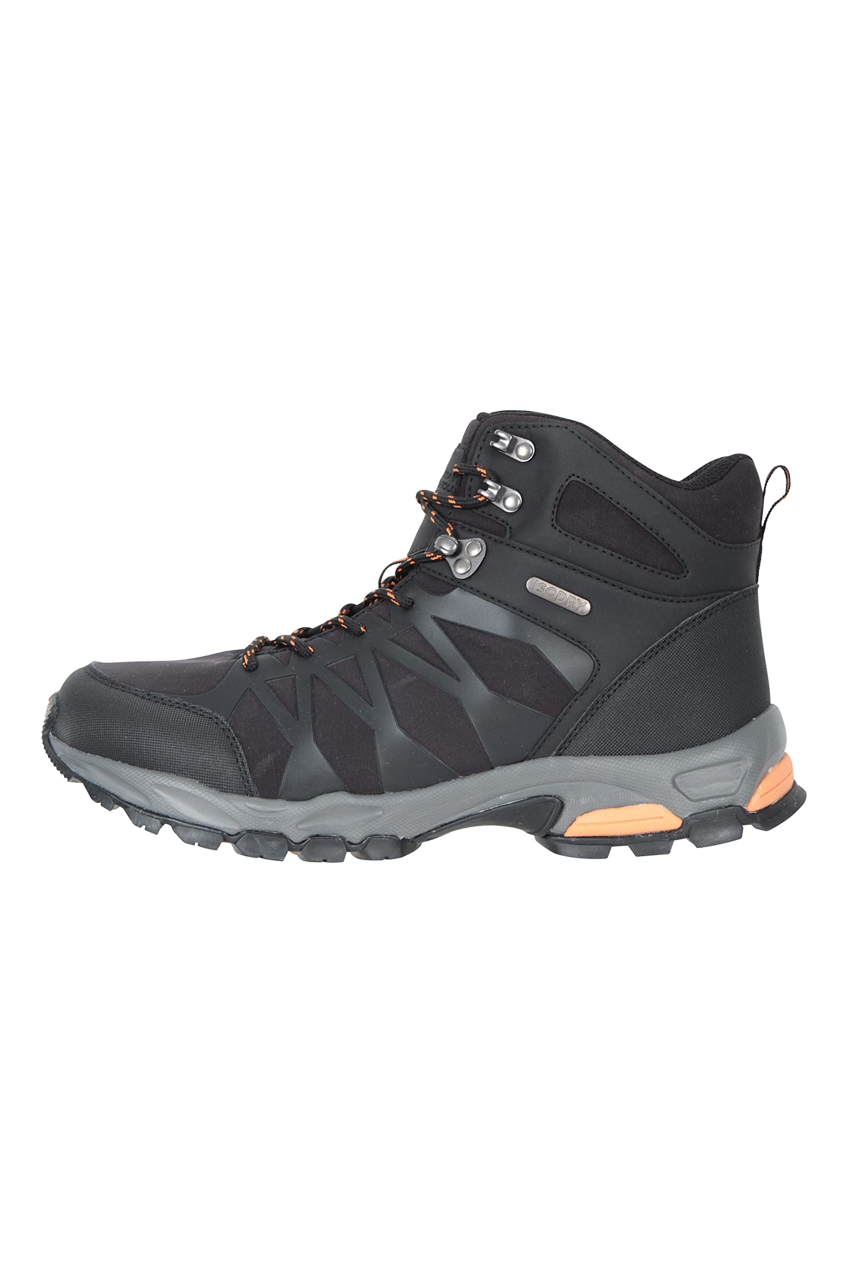 Mountain Warehouse Trekker II Mens Softshell Waterproof Hiking Boots Black 13 M US Men