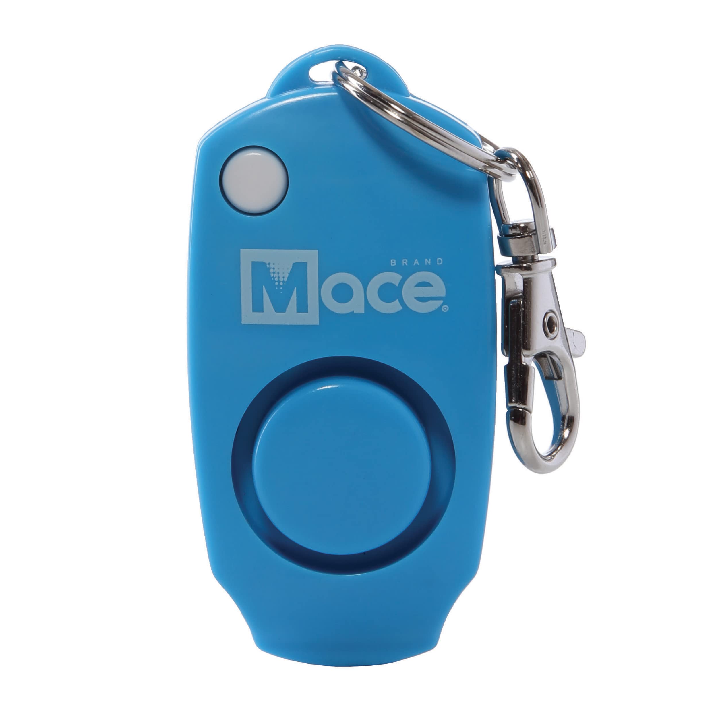 Mace Brand Personal Alarm Keychain, Emits Powerful 130dB Alarm, Includes Built-in Keychain and Backup Whistle, Batteries Included, Great for Self-Defense, Black