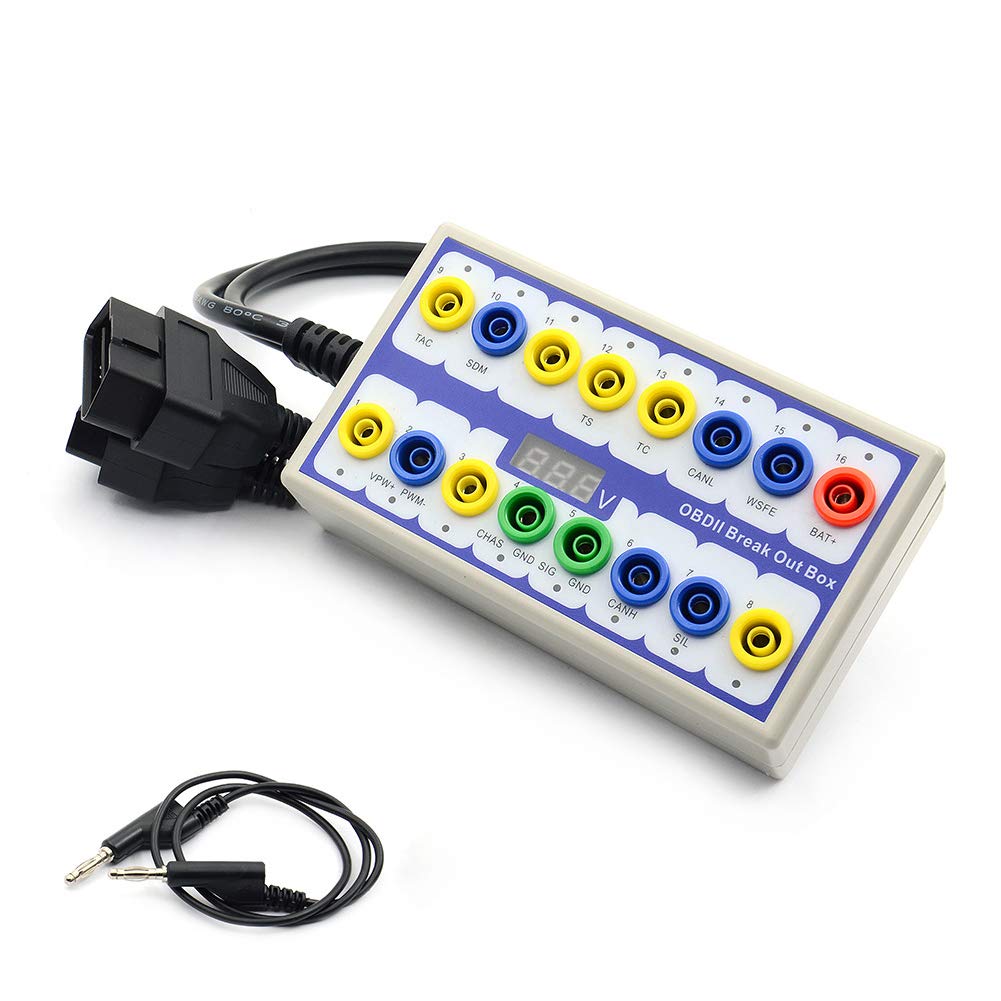 OBD 2 Protocol Detector & Break Out Box Car CAN Test Box Fault Diagnosis Scan Tool Diagbox