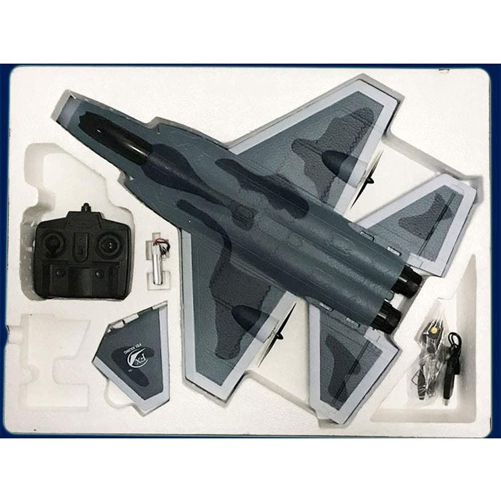 SREJNGL 65CM Large Fixed-Wing RC Airplane Model RC Aircraft 2.4Ghz Gliding Wireless Remote Control Plane Fall Resistant Foam Airplane Easy to Fly for Beginner Childrens Toy Gift