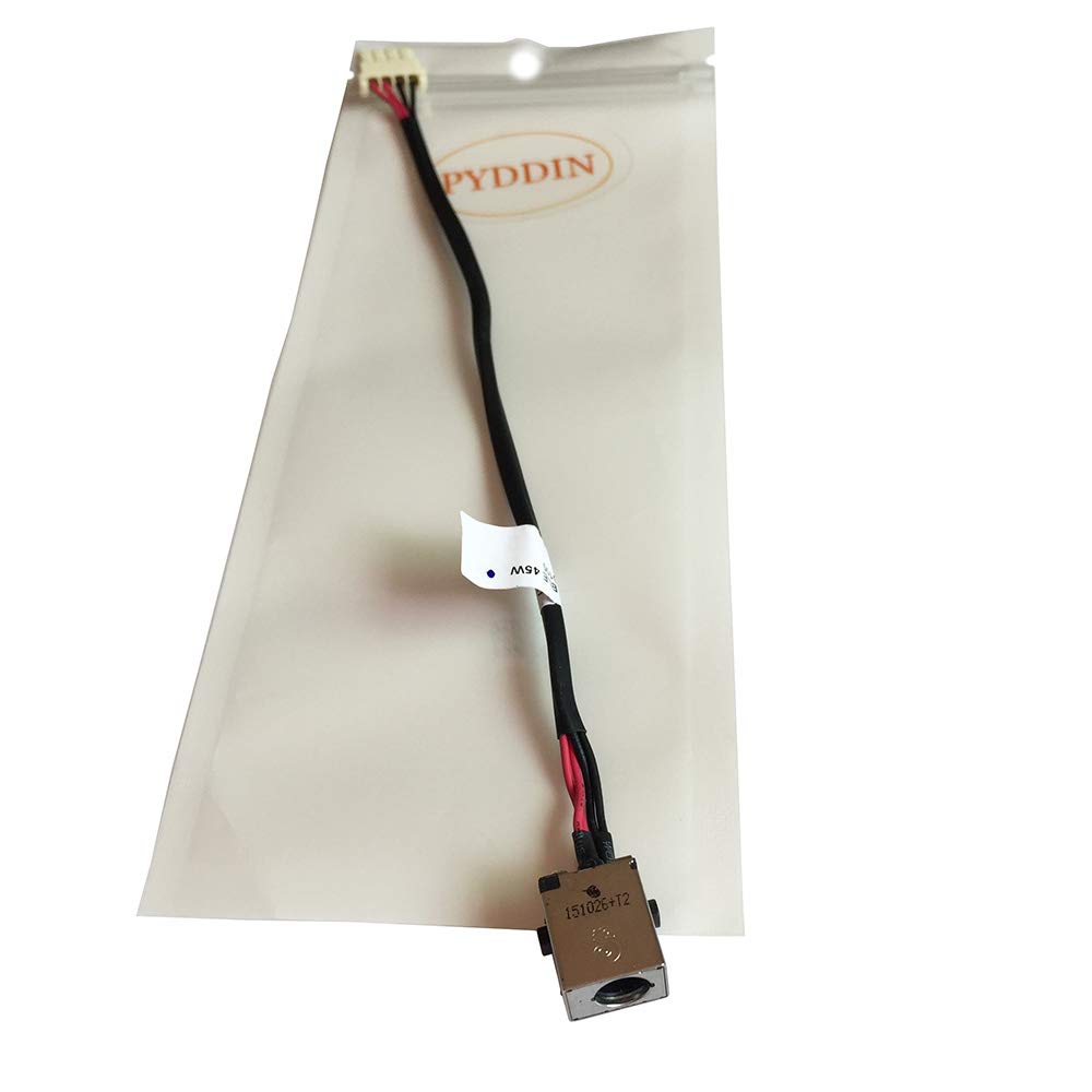 New DC Power Jack in Cable Charging Port for Acer Aspire E5-575 E5-576 E5-573 E5-523 E5-532 E5-553 Series, Laptop DC Jack Harness Connector Socket Plug 45W